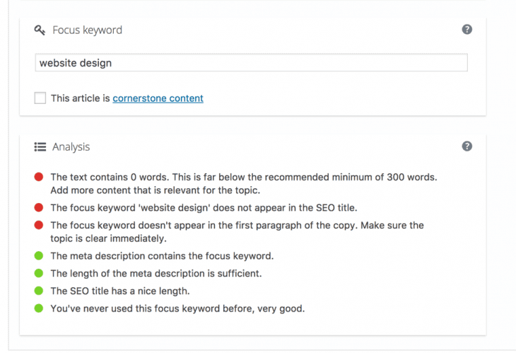 Rank your WordPress website in Toronto - Yoast - Simplistics Web Design
